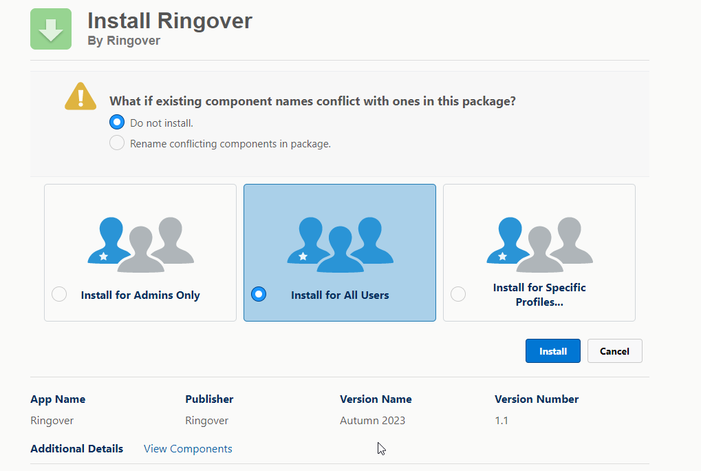 How to link Ringover with Salesforce? – Ringover Help Center